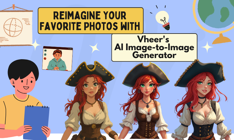 Reimagine Your Favorite Photos with Vheer's AI Image-to-Image Generator