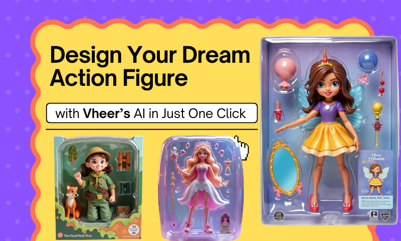 Design Your Dream Action Figure with Vheer’s AI in Just One Click