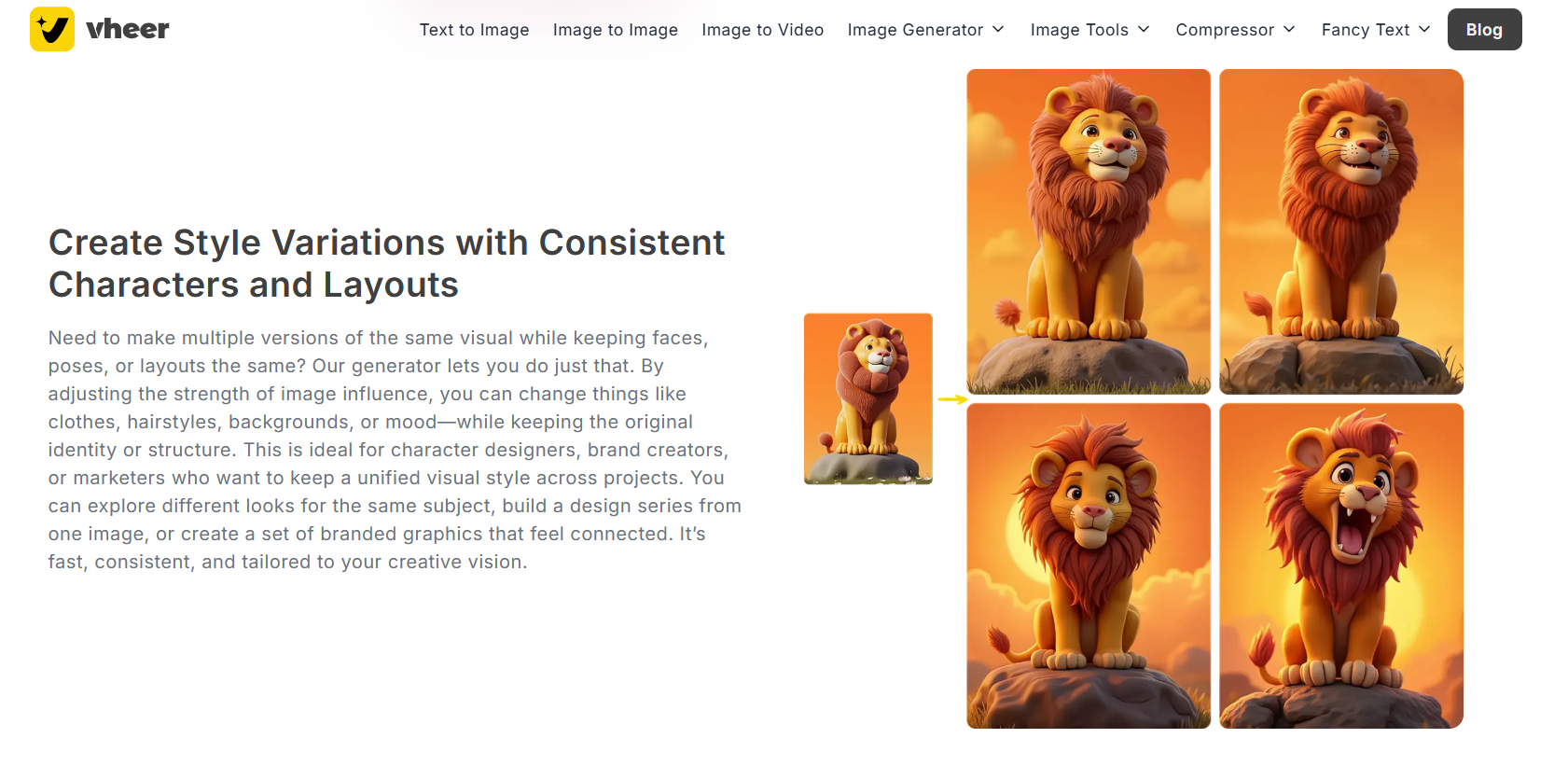 Reimagine Your Favorite Photos with Vheer's AI Image-to-Image Generator